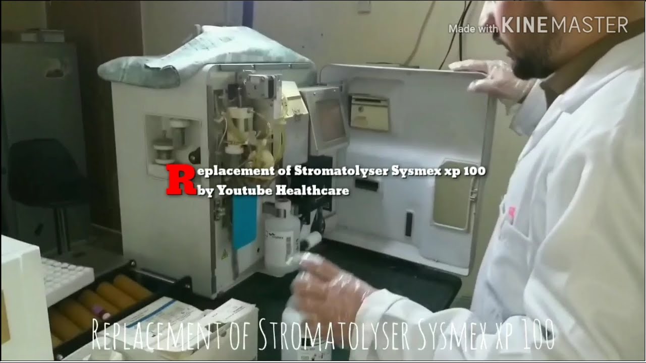 Replacement of Stromatolyser Sysmex xp 100by Youtube Healthcare - YouTube