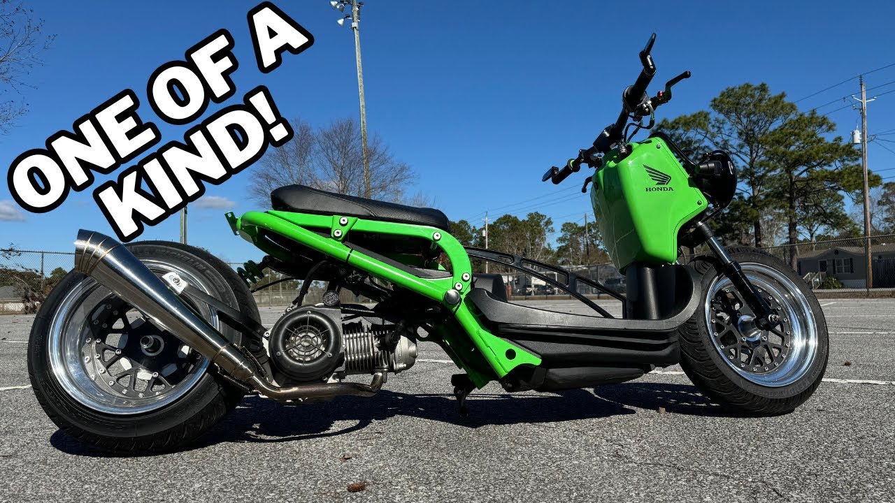 I've Kept This Custom Scooter A Secret For Long Enough... - YouTube