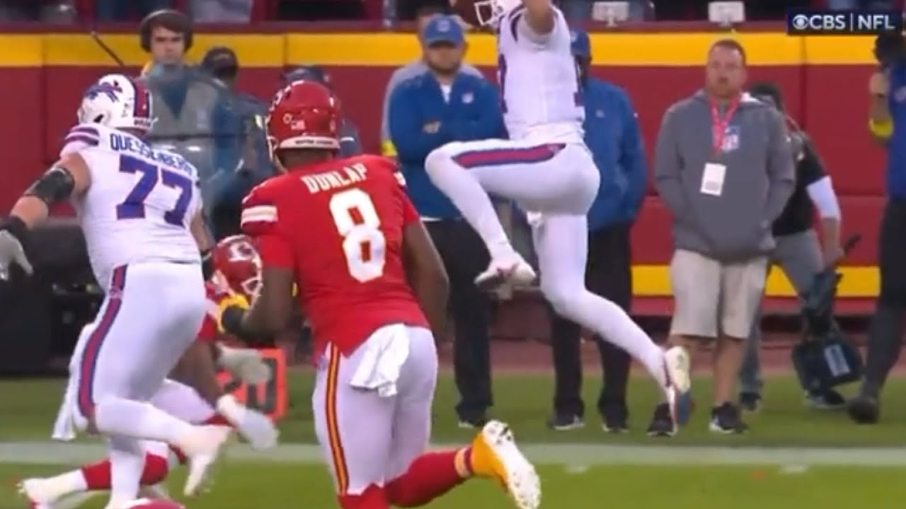 Josh Allen is my hero - YouTube