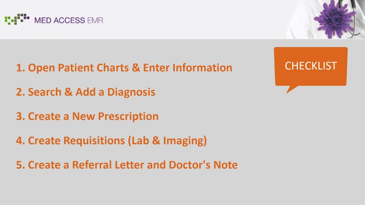 Med Access Orientation Video Workflow 3: During a Patient Visit - YouTube