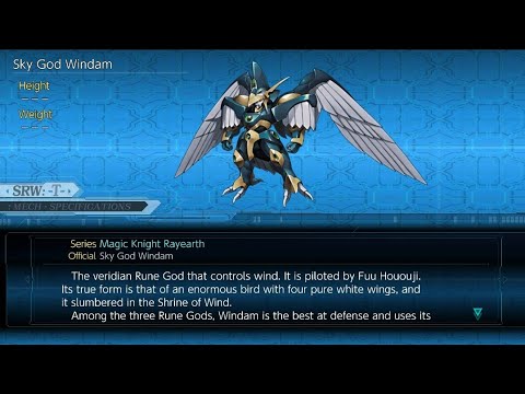 Ally Sky God Windam All Attacks (Magic Knight Rayearth), Super Robot ...
