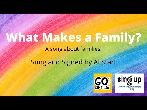 'What Makes a Family?' | Children's Song About Different Families ...