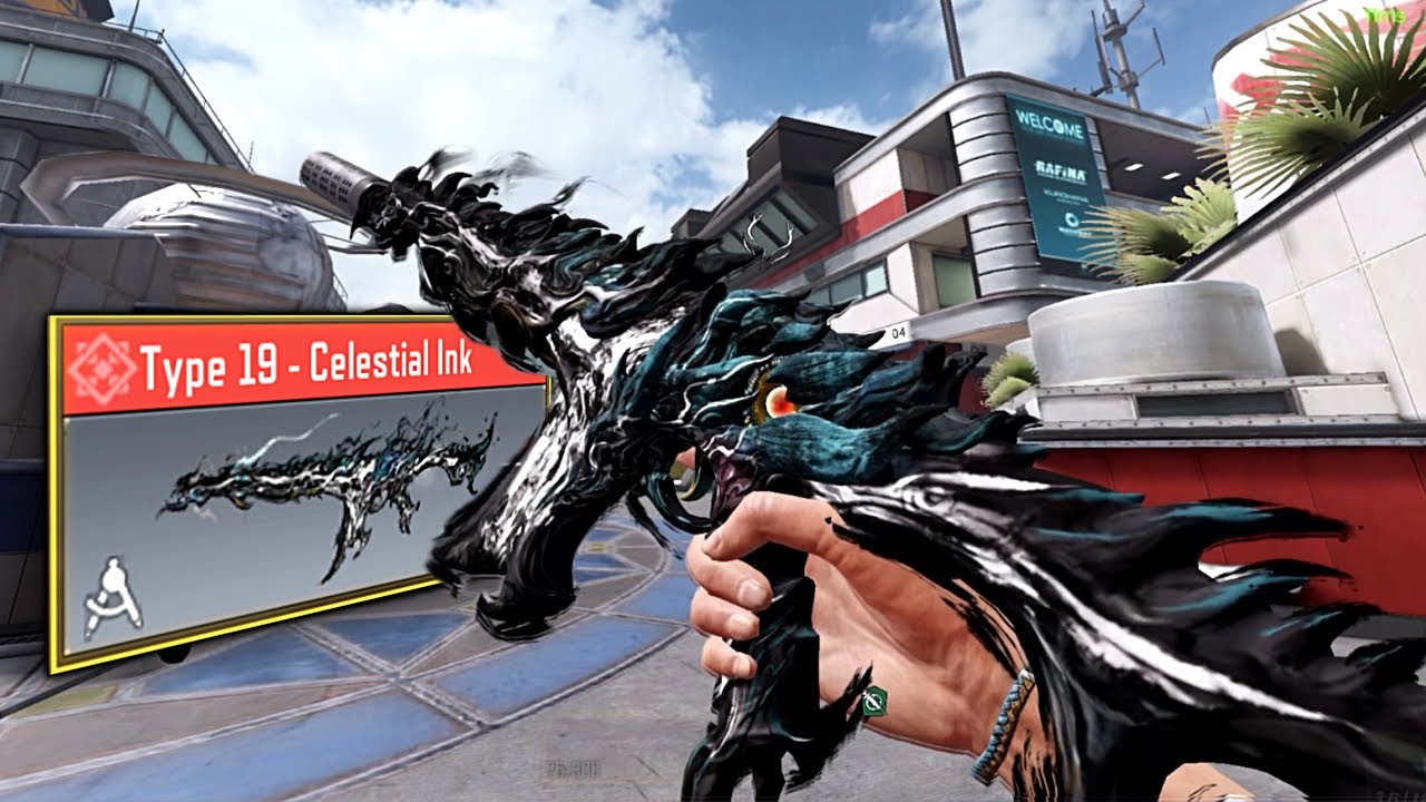 ONE OF THE BEST MYTHIC SKIN IN COD MOBILE [Mythic Type 19 - Celestial ...