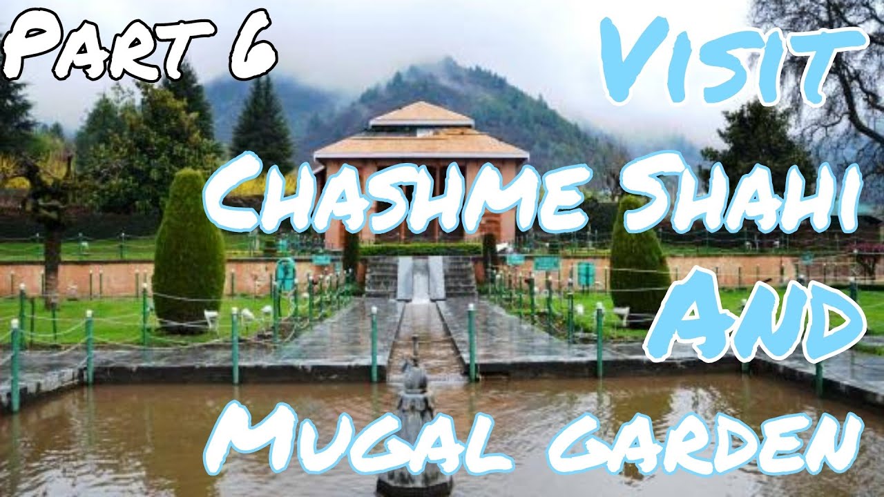 Kashmir vlog | visit chashme shahi | and | mugal garden - YouTube