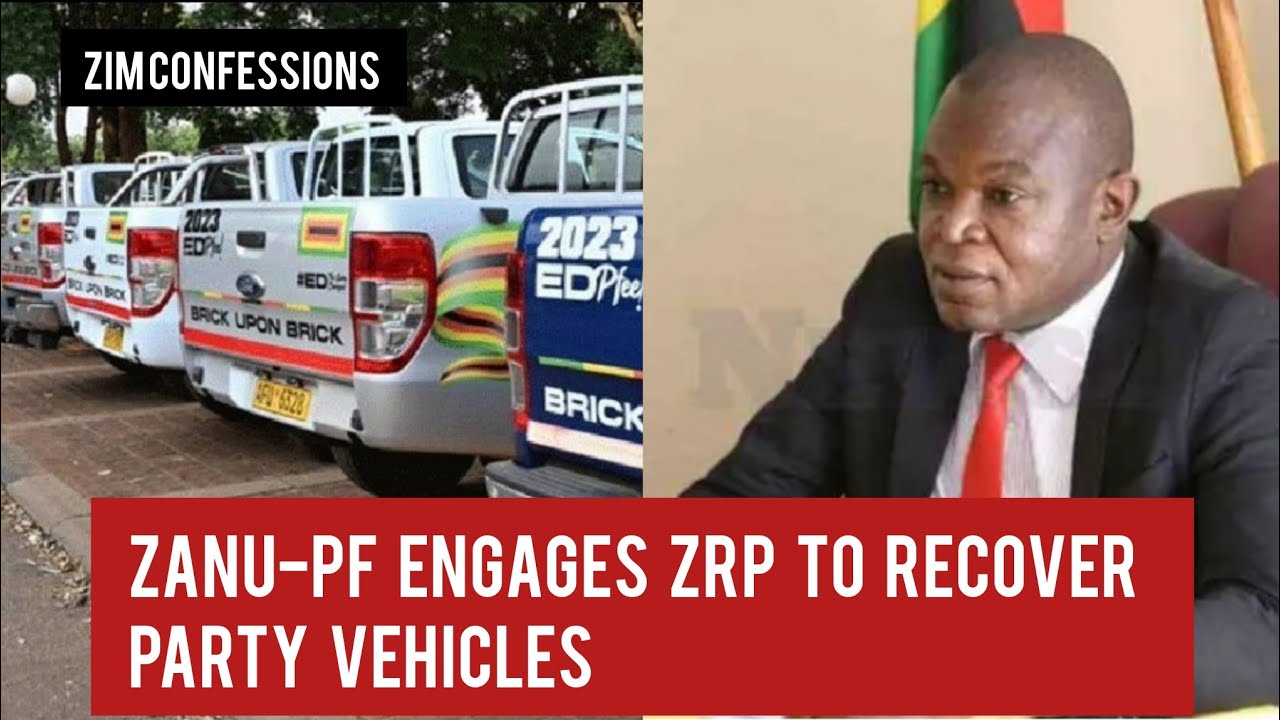 Zanu-PF Engages ZRP To Recover Party Vehicles - YouTube