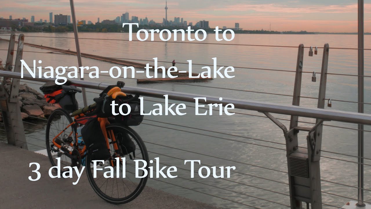 Toronto to Niagara to Lake Erie - Ontario Bike Tour - YouTube