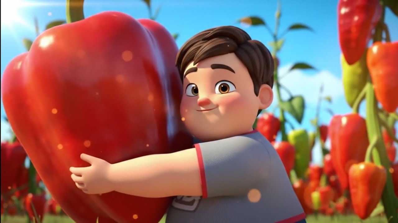 🌶️ Pepper Song for Kids | Fun Learning with Colors & Spices | hindi ...