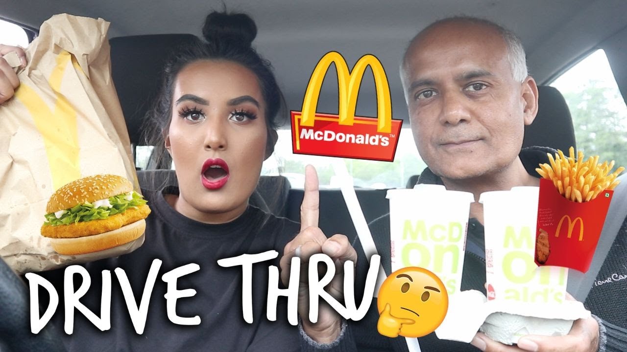 MY FIRST MCDONALDS DRIVE-THRU ft. Q AND A WITH MY DAD! - YouTube