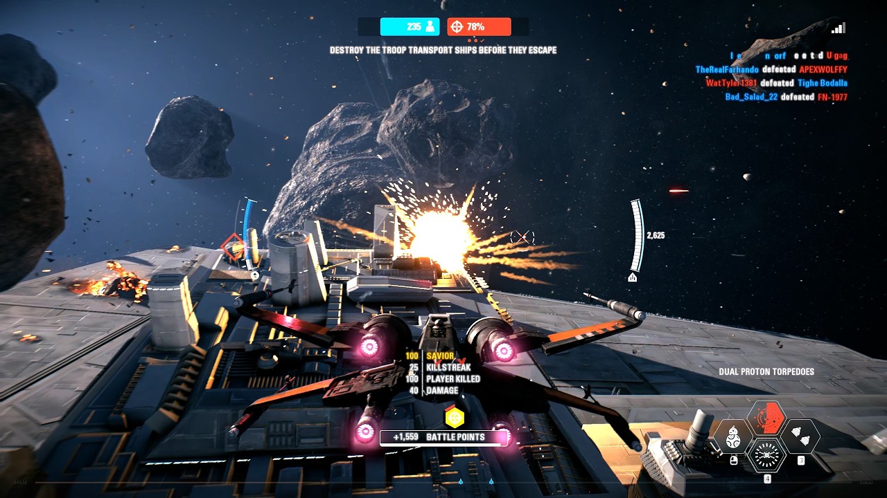 Starfighter Assault Gameplay - Unknown Regions (Resistance) Star Wars ...