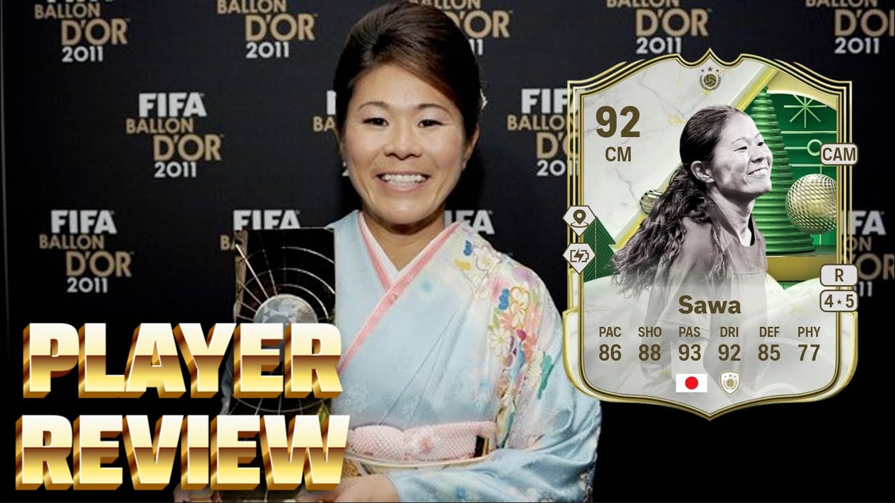 ¡ES DEMASIADO BUENA! -REVIEW SAWA 92 WINTER WILDCARD ICON EAFC 25 - YouTube