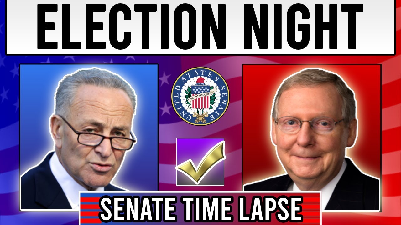 2022 Election Night | Senate Time Lapse! - YouTube