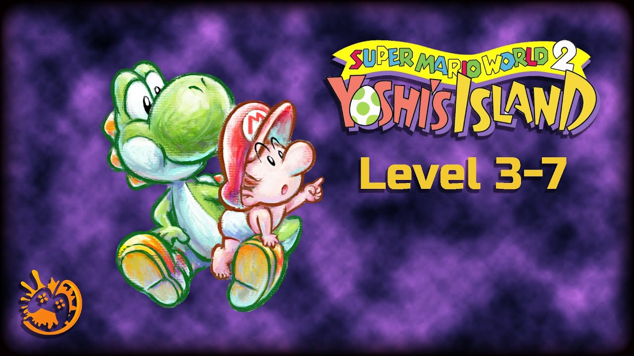 Super Mario World 2: Yoshi's Island | Level 3-7: Monkey's Favourite ...