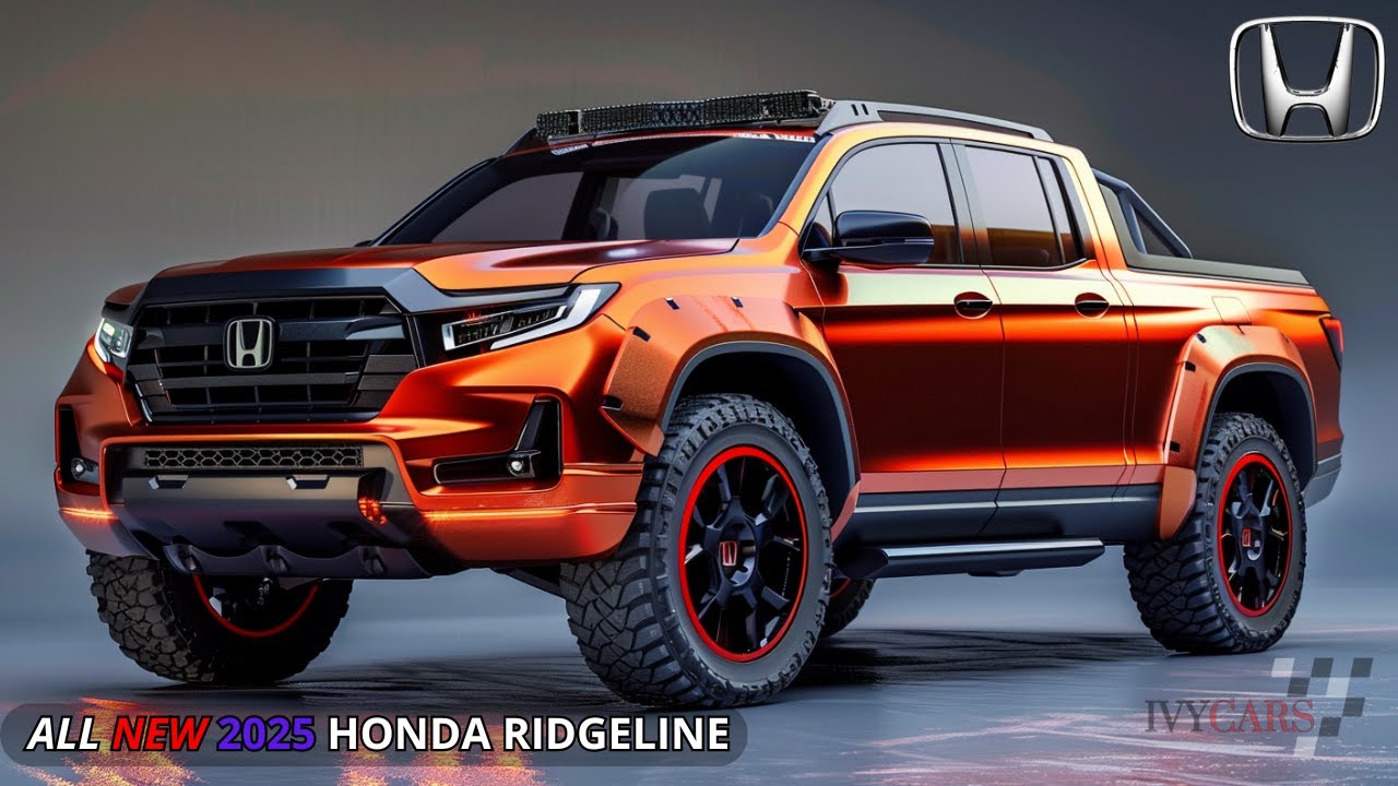 Introducing the 2025 Honda Ridgeline!, the best pickup truck ever! - YouTube