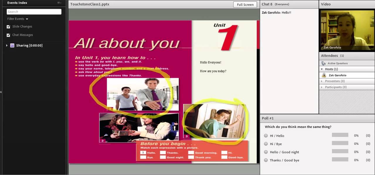 Online English: Virtual Class - YouTube
