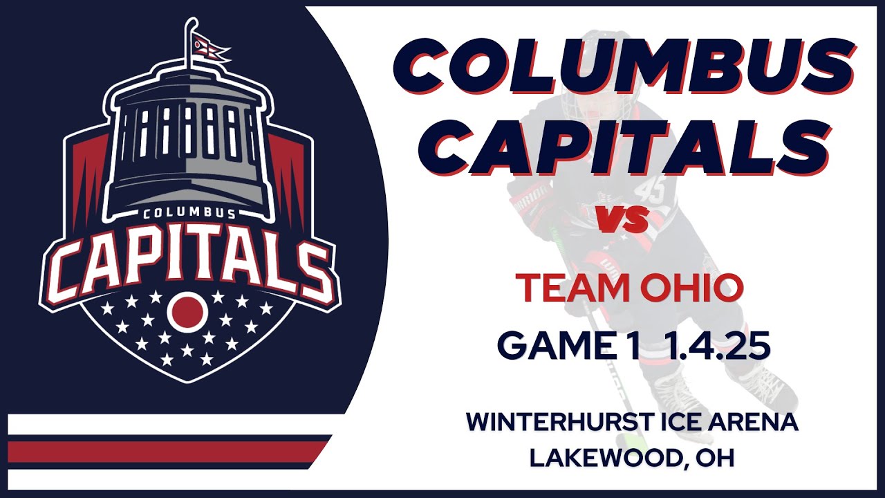 Columbus Capitals vs. Team Ohio - Game 1 - 1/4/25 - YouTube