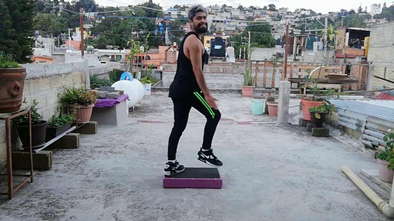 15 min / Step Coreografico / Cardio / Rutina / Ejercicio / Step en casa ...
