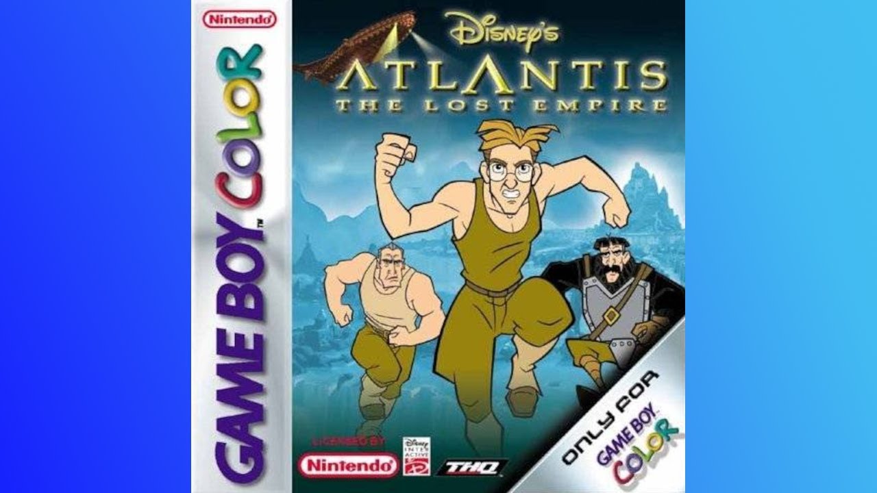 Disney's Atlantis The Lost Empire - Nintendo Game Boy Color - YouTube