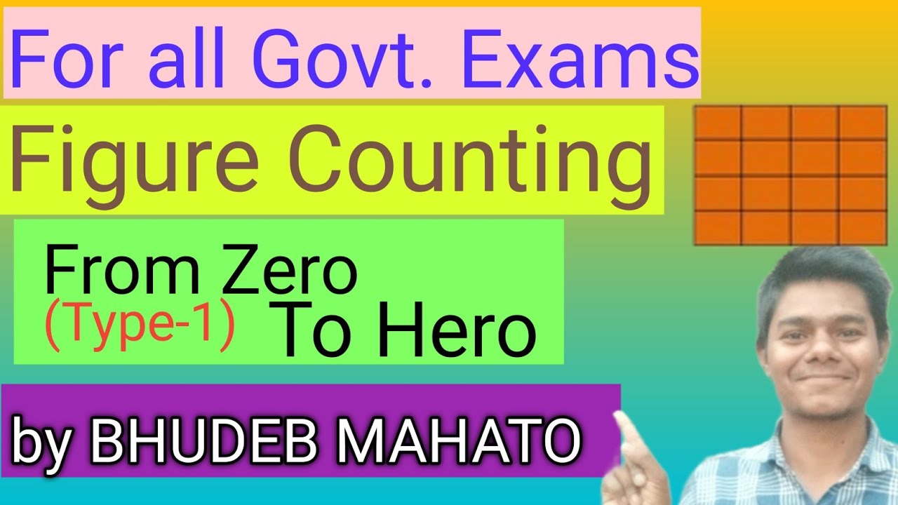 FIGURE COUNTING || RECTANGLE |TYPE-1 || FOR ALL COMPETITIVE EXAMS - YouTube