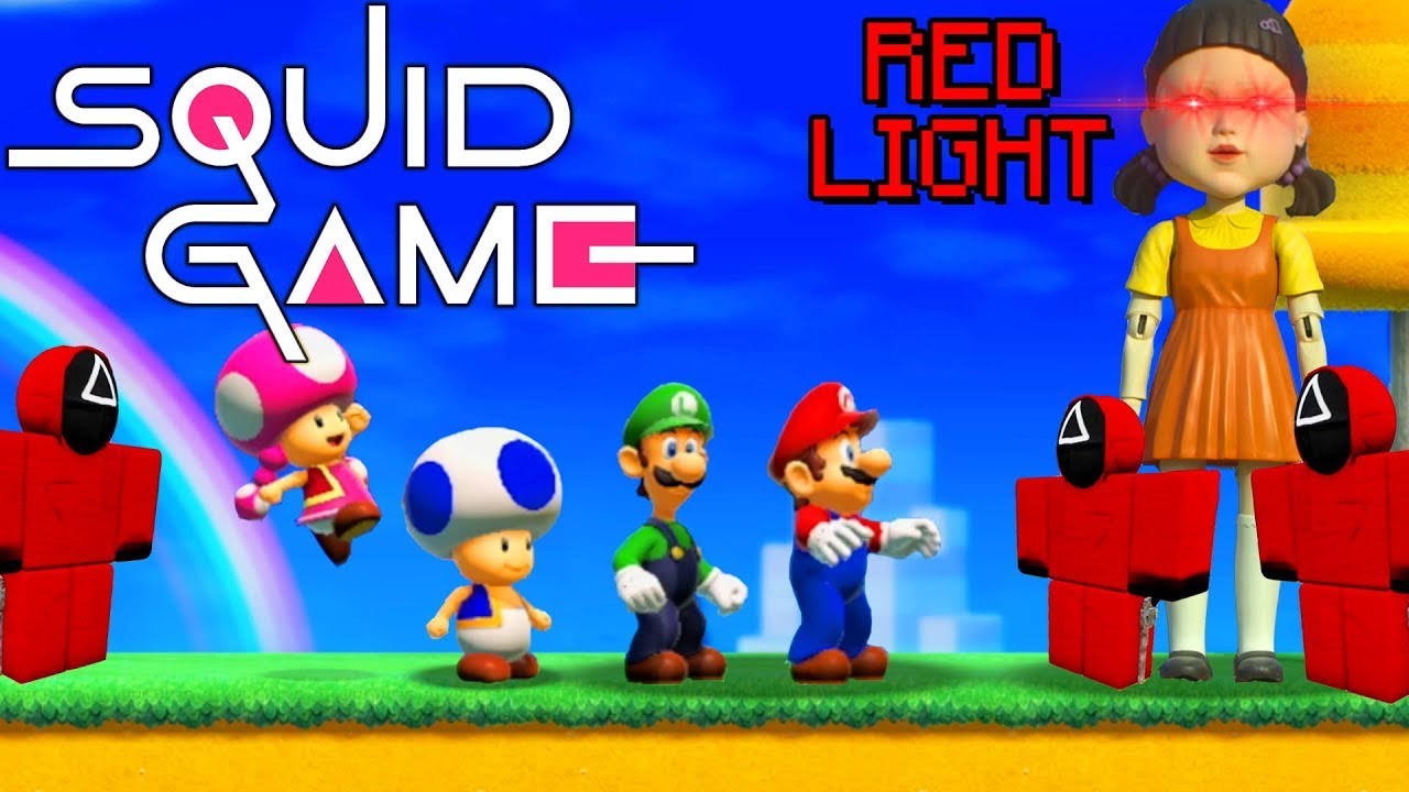 J'ai créé SQUID GAME dans MARIO MAKER 2 🔴 Challenge drôle | Manx Ninja ...