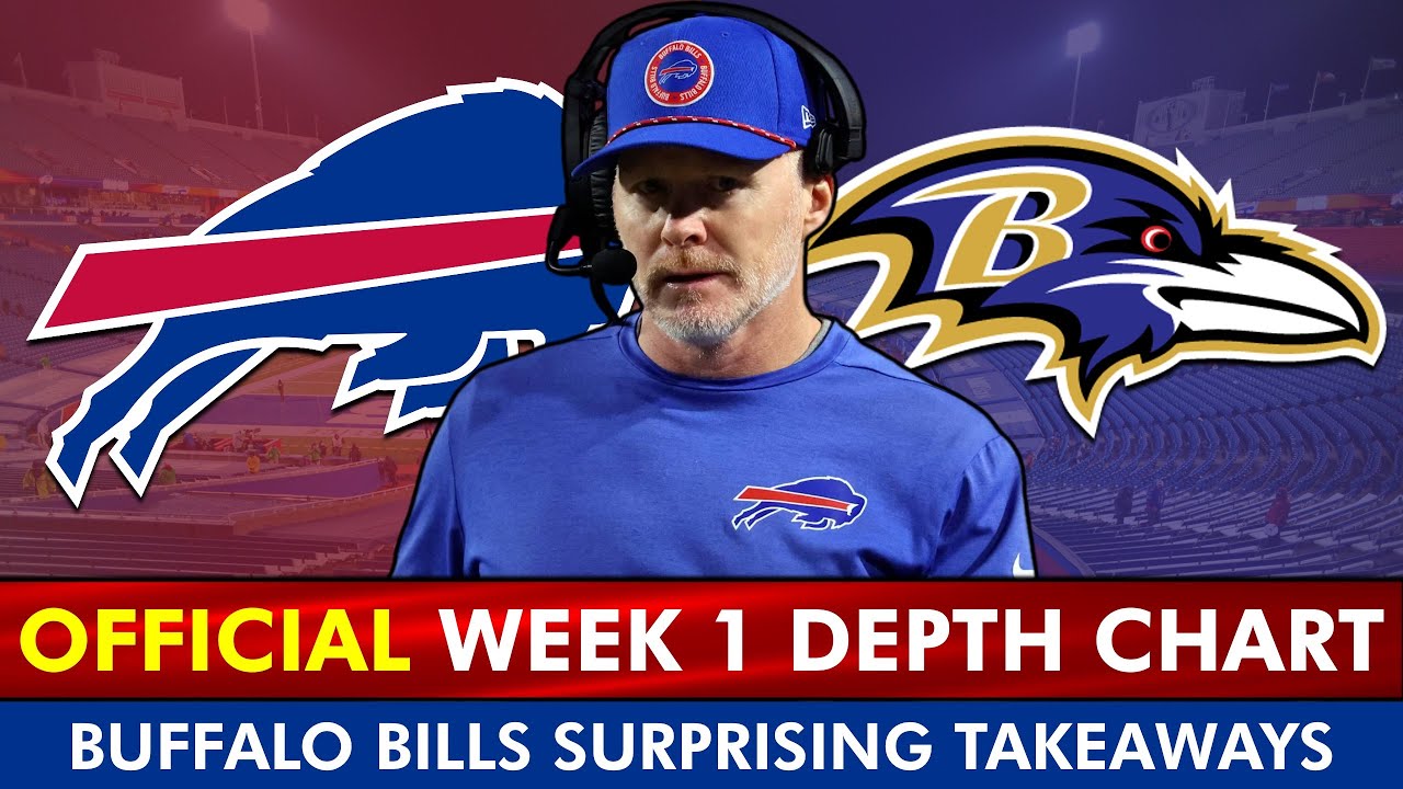 Bills Release SURPRISING Depth Chart Before Week 1 vs. Baltimore Ravens ...