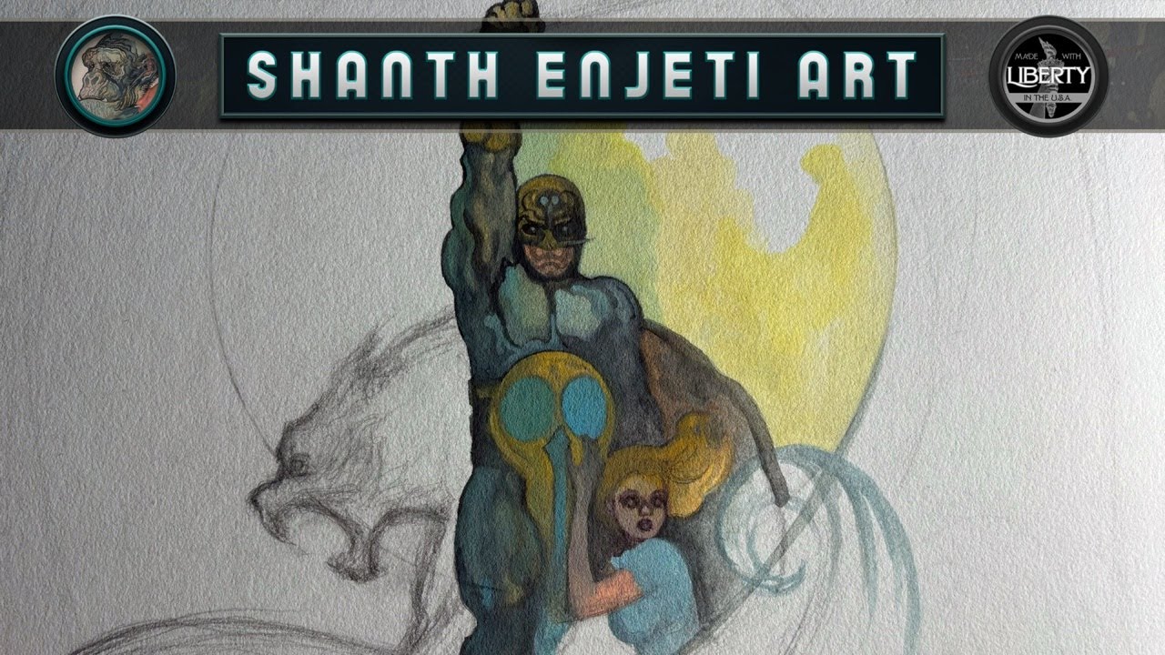 🔴 LIVE! 🎨 Painting & Chat!🎙️ SHANTH ENJETI ART! - YouTube