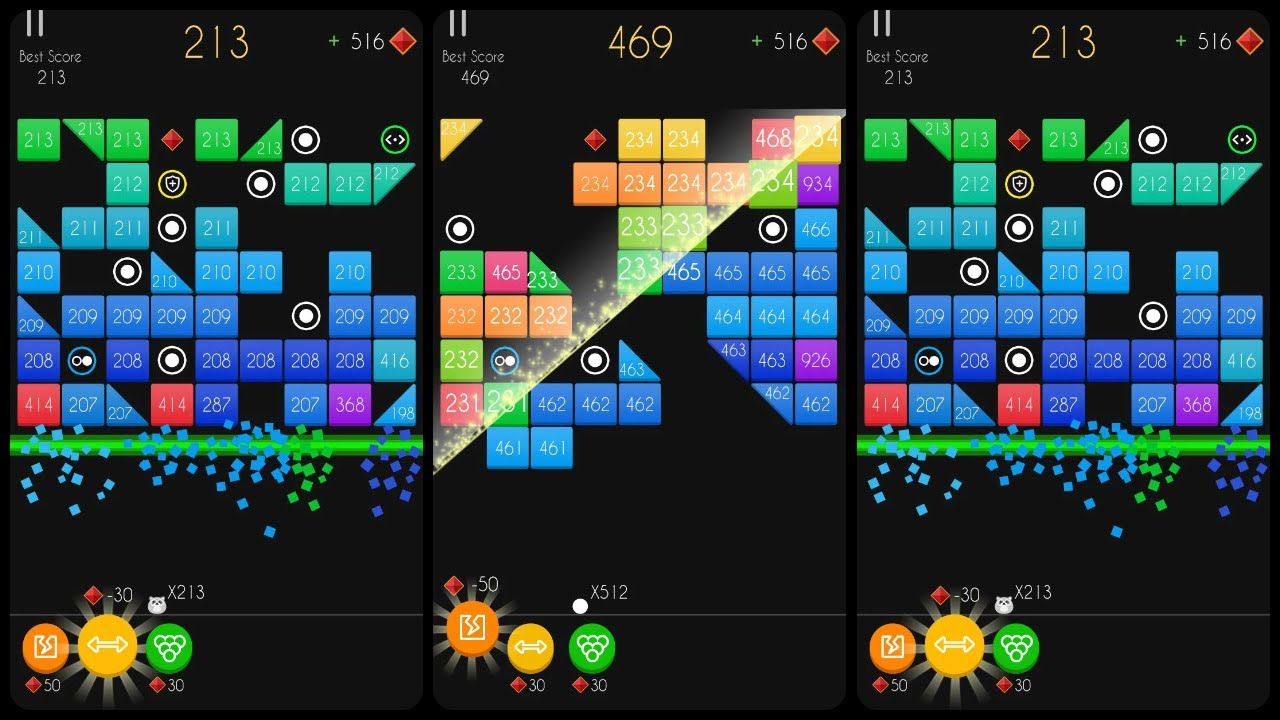Balls Bricks Breaker 2 Game Gameplay Android Mobile - YouTube
