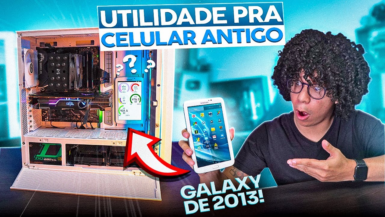 Transforme seu CELULAR ANDROID ANTIGO em algo ÚTIL DE VERDADE! - YouTube