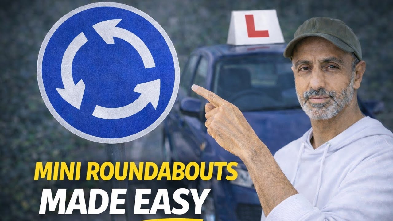 MINI Roundabouts: The 3 Rules Learners Miss (UK Driving Test Tips ...