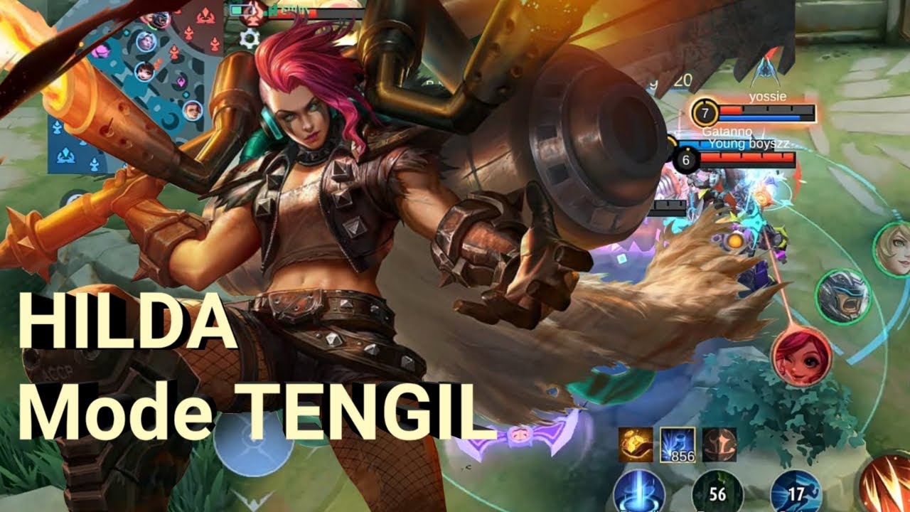 HILDA mode TENGIL |Mobile Legends - YouTube