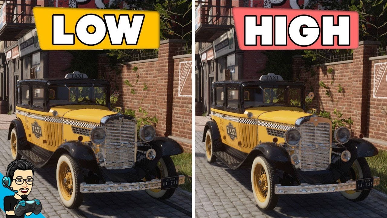 MAFIA 1 Remake - Low v/s High - Graphics Comparison - GTX 1650 4GB ...