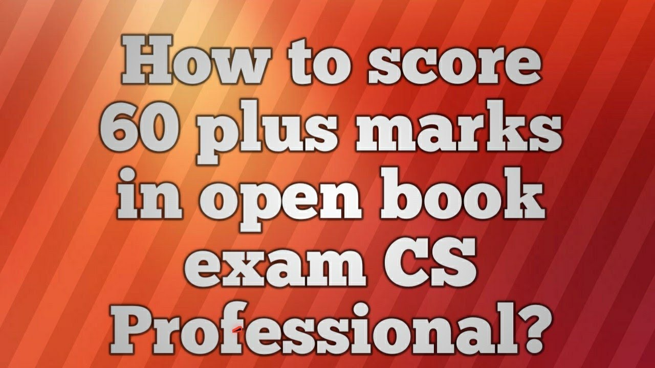 CS Open Book Exam Top Tricks | Easy to Write a Paper of CS - YouTube