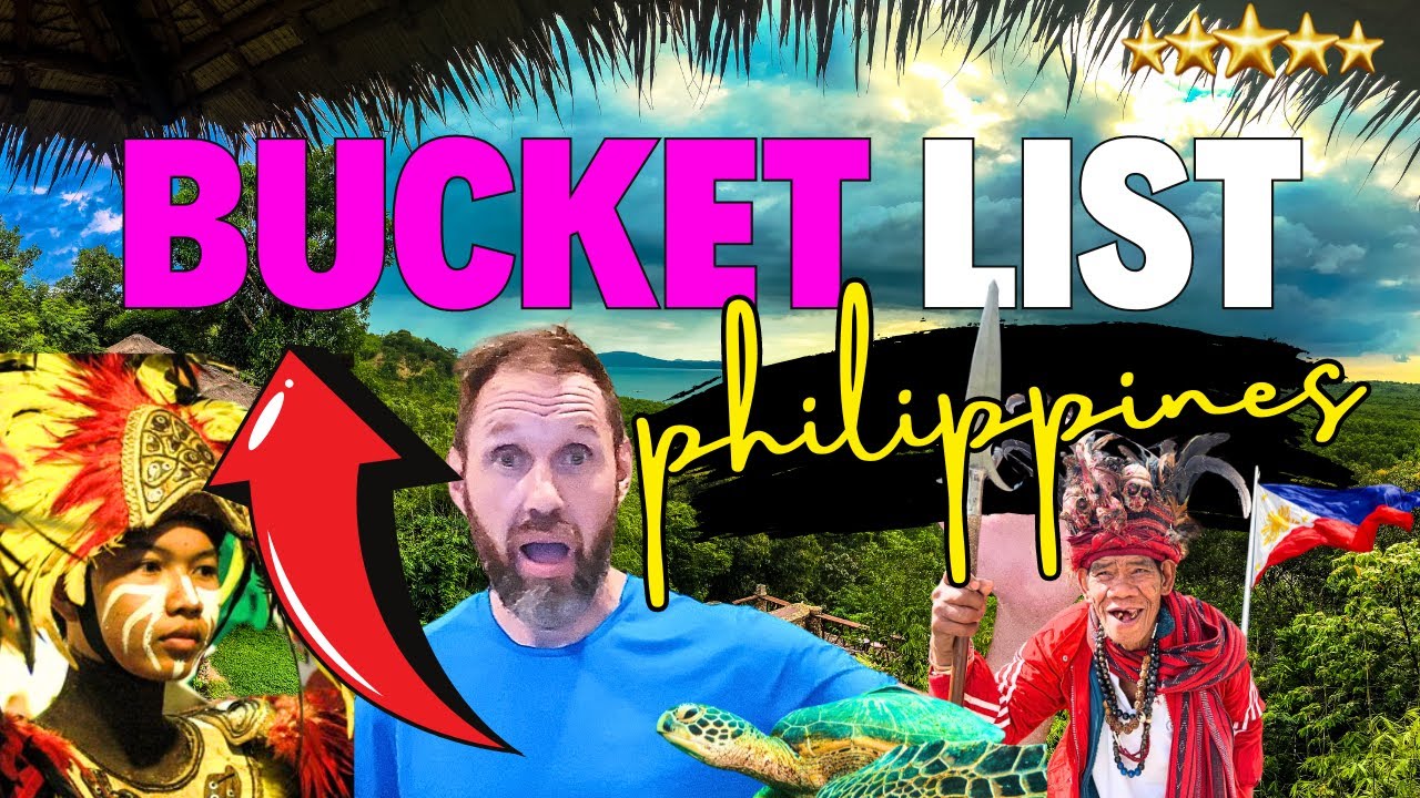 My Philippines Bucket List: 17 Must SEE And CHEAP things to do... - YouTube