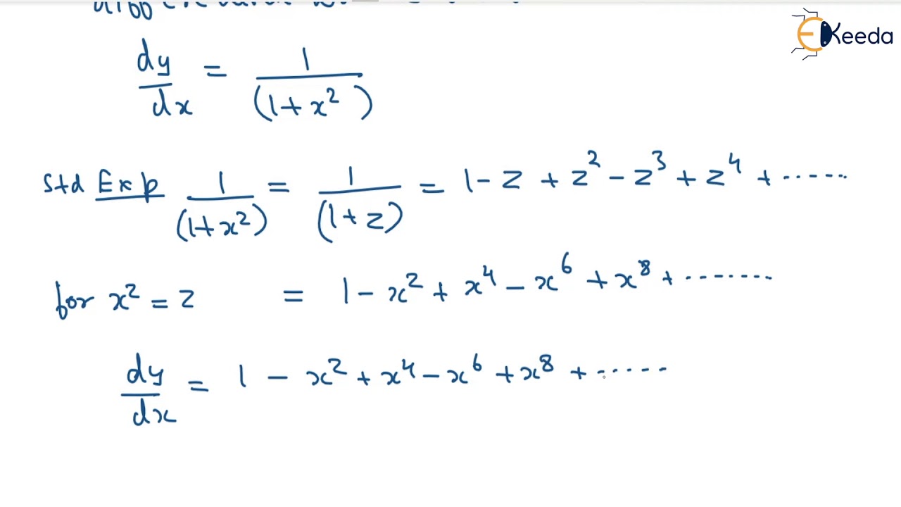Problem 1 based on Method of differentiation or integration of known ...