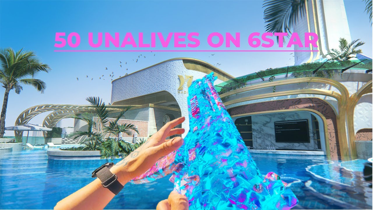 I DROPPED 50 ON THE NEW RANKED PLAY MAP 6 STAR - stream highlights ...