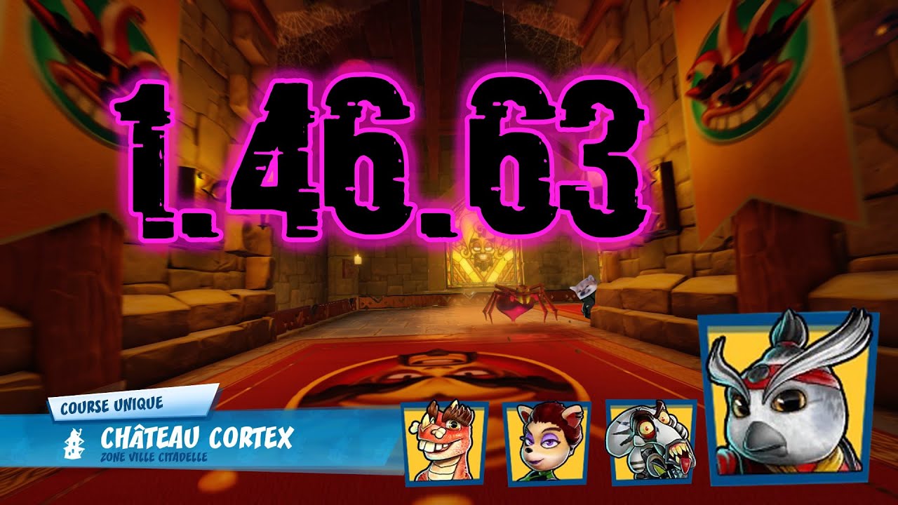 [CTRNF] Château Cortex - 1.46.67 - Lap 0.32.49 - YouTube