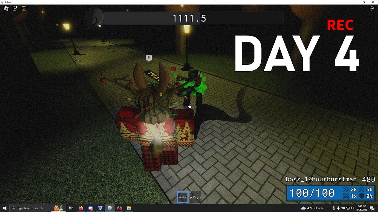 10 Hour Burst Man perfect run daily until a new IA update releases (DAY ...