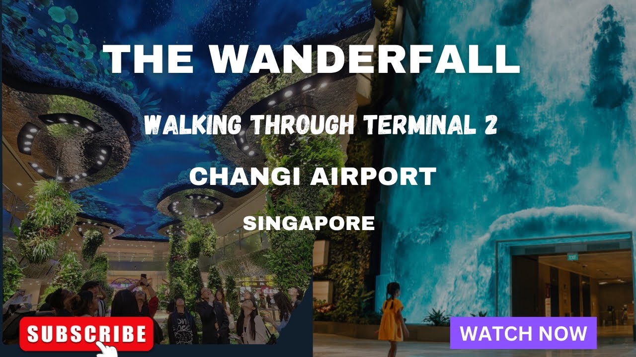 Experience the Magic of The Wonder fall | Terminal 02 Water fall ...