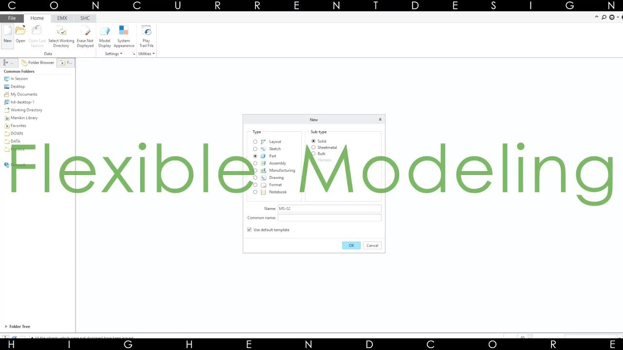 Creo Flexible Modeling 유연한 모델링 - YouTube