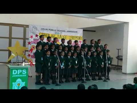 Dream believe and reach the sky by the students of dps Jamnagar. - YouTube
