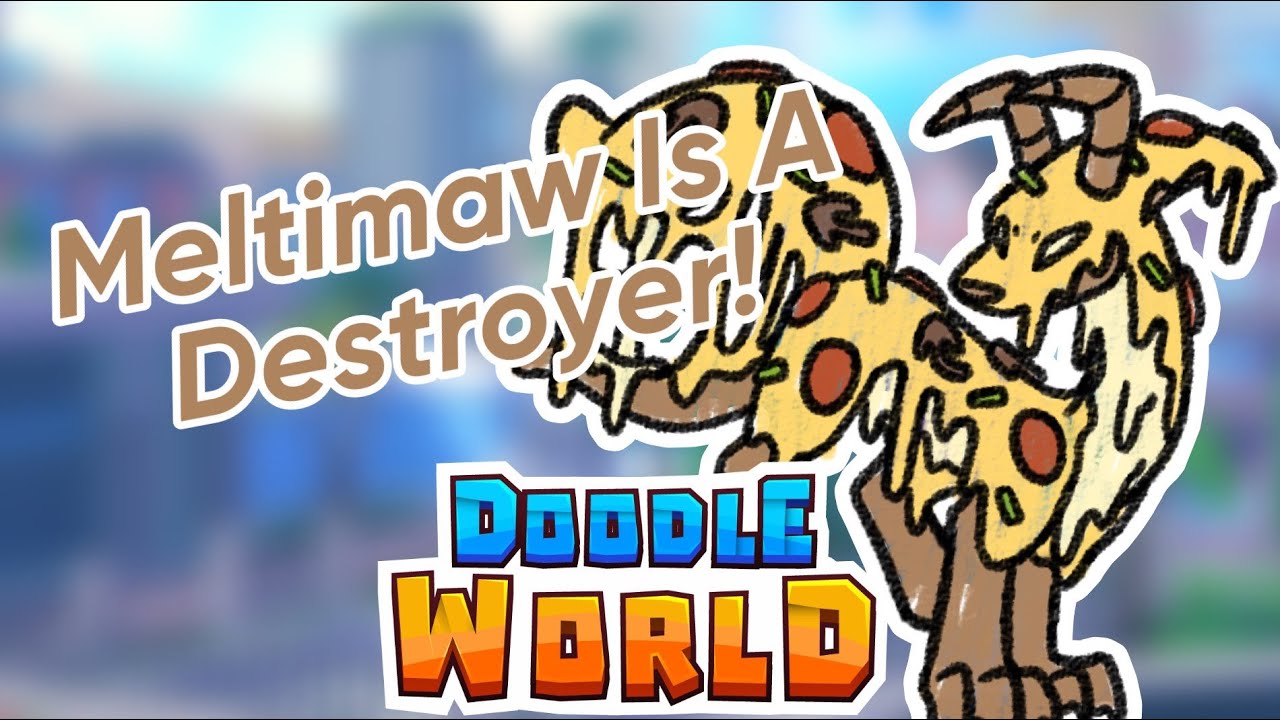Meltimaw Is A Destroyer! Doodle World PvP - YouTube