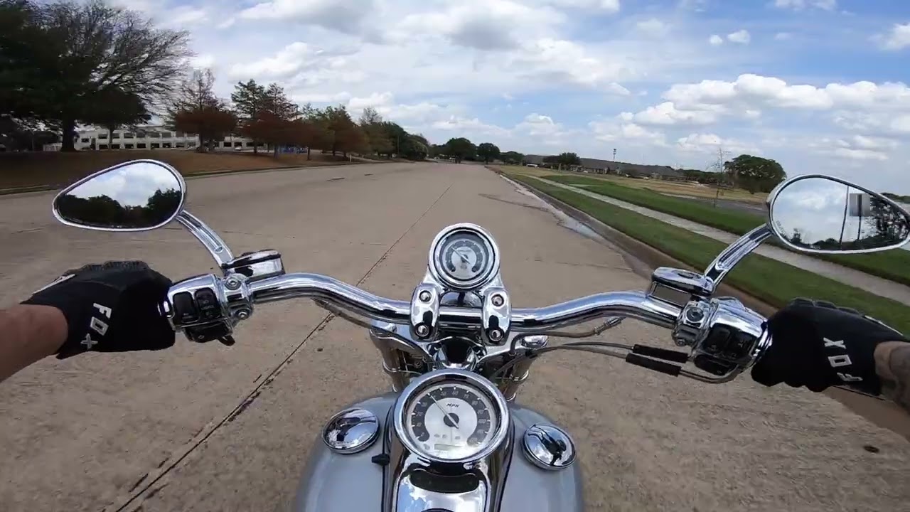 2004 Harley Davidson Softail Deuce RIDE ALONG - YouTube