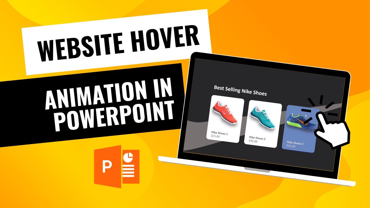 Recreating Website Hover Animation In Powerpoint Using Morph Transition 9597