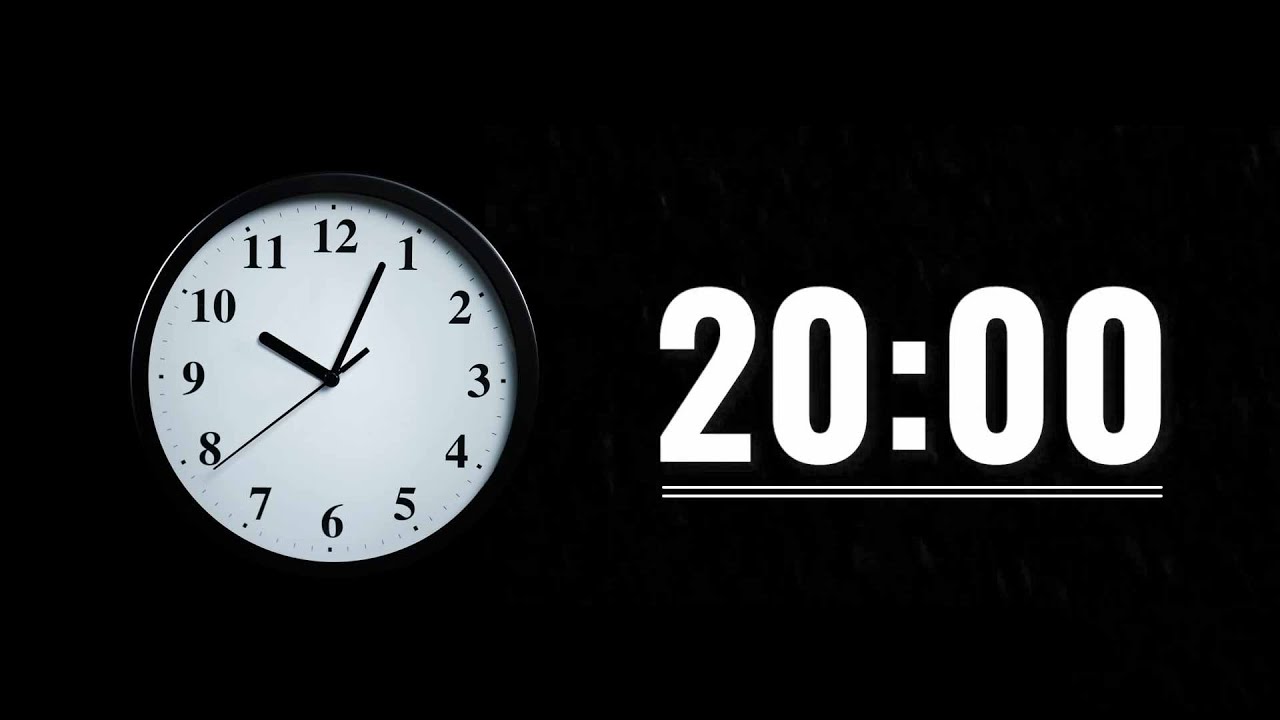 20 Minutes Timer : Simple Timer With Music #countdown #timer #20minutes ...