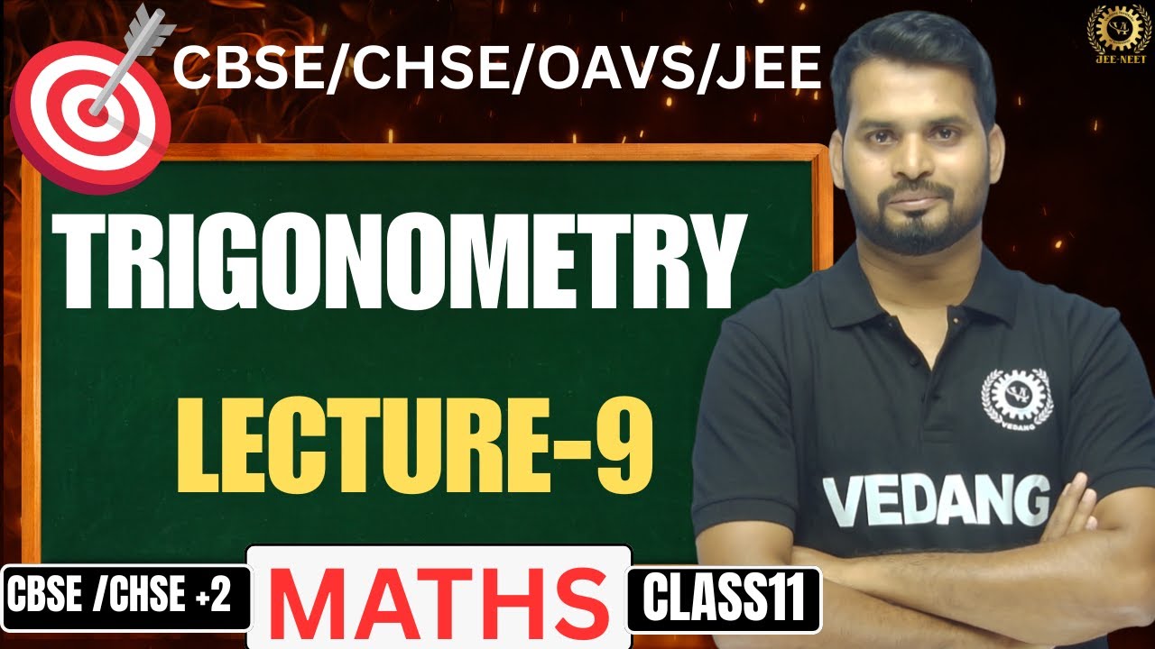 Trigonometry Lecture 9 | Trigonometric Identities Part–2 | Class 11 ...