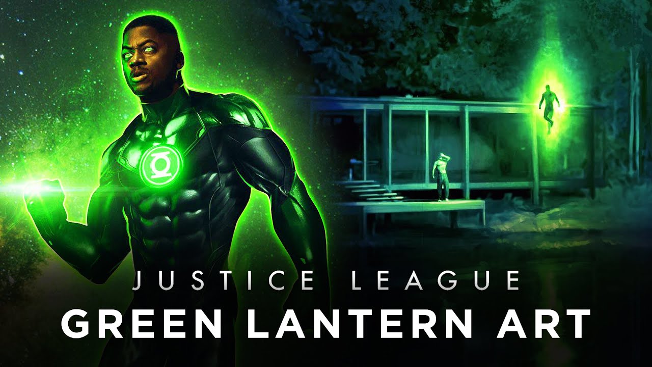 Justice League Snyder Cut - GREEN LANTERN Concept Art Revealed By Zack ...