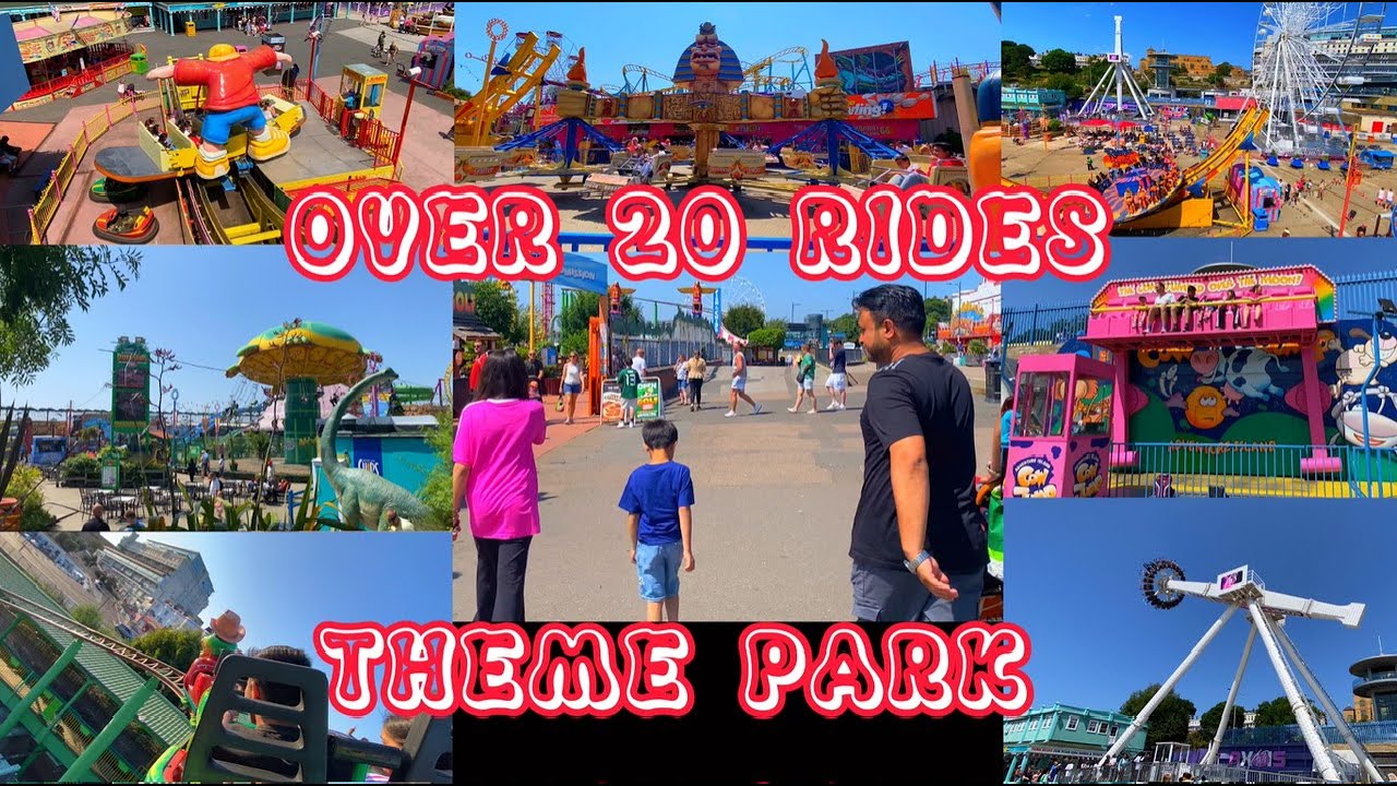 THEME PARKS - VISIT TO ADVENTURE ISLAND THEME PARK OVER 20 COOL RIDES ...