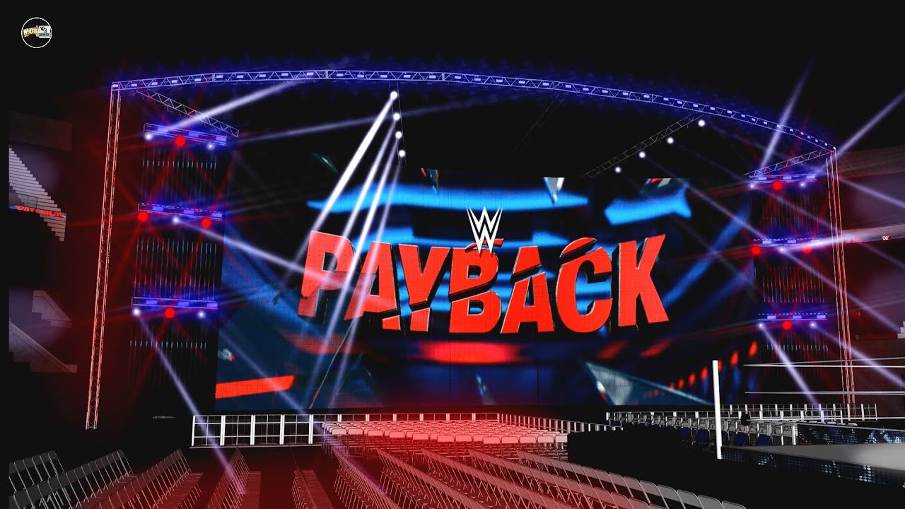 WWE Payback 2023 stage animation+opening pyro. - YouTube
