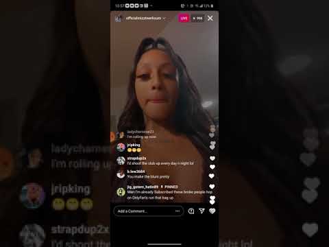 Mizz Twerksum Instagram live