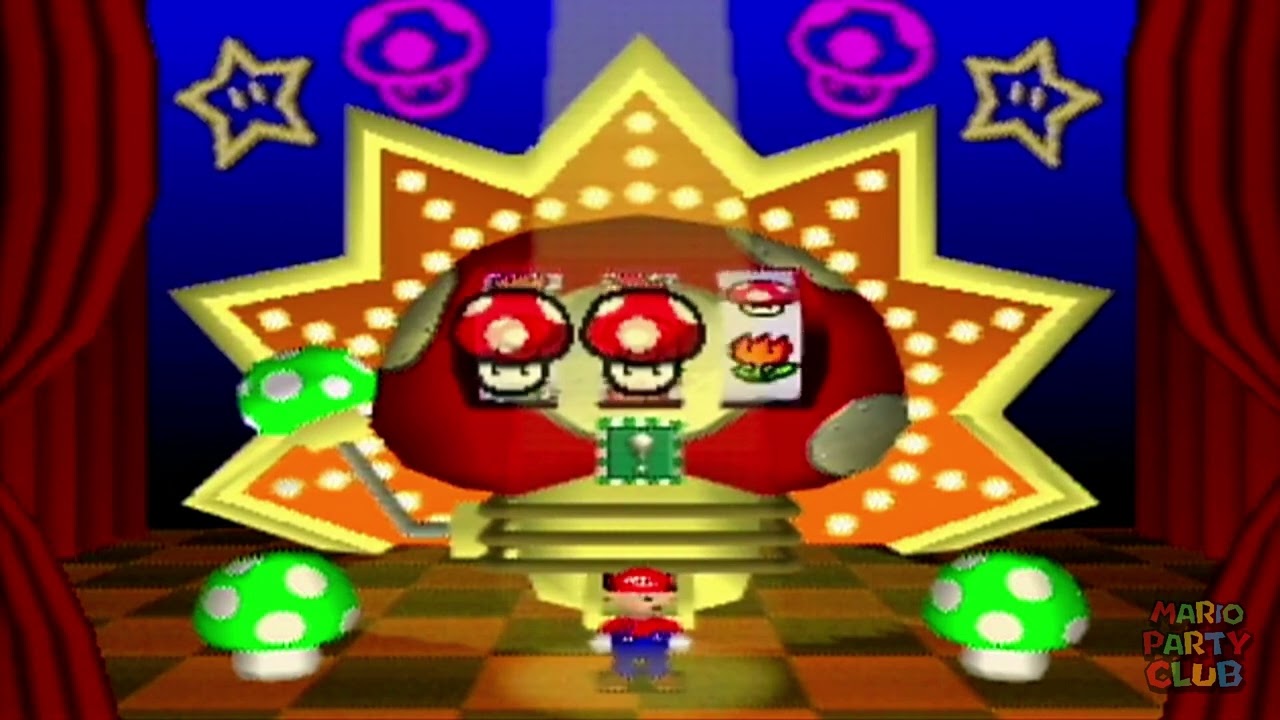 Mario Party 1 - Minigame - Slot Machine - YouTube
