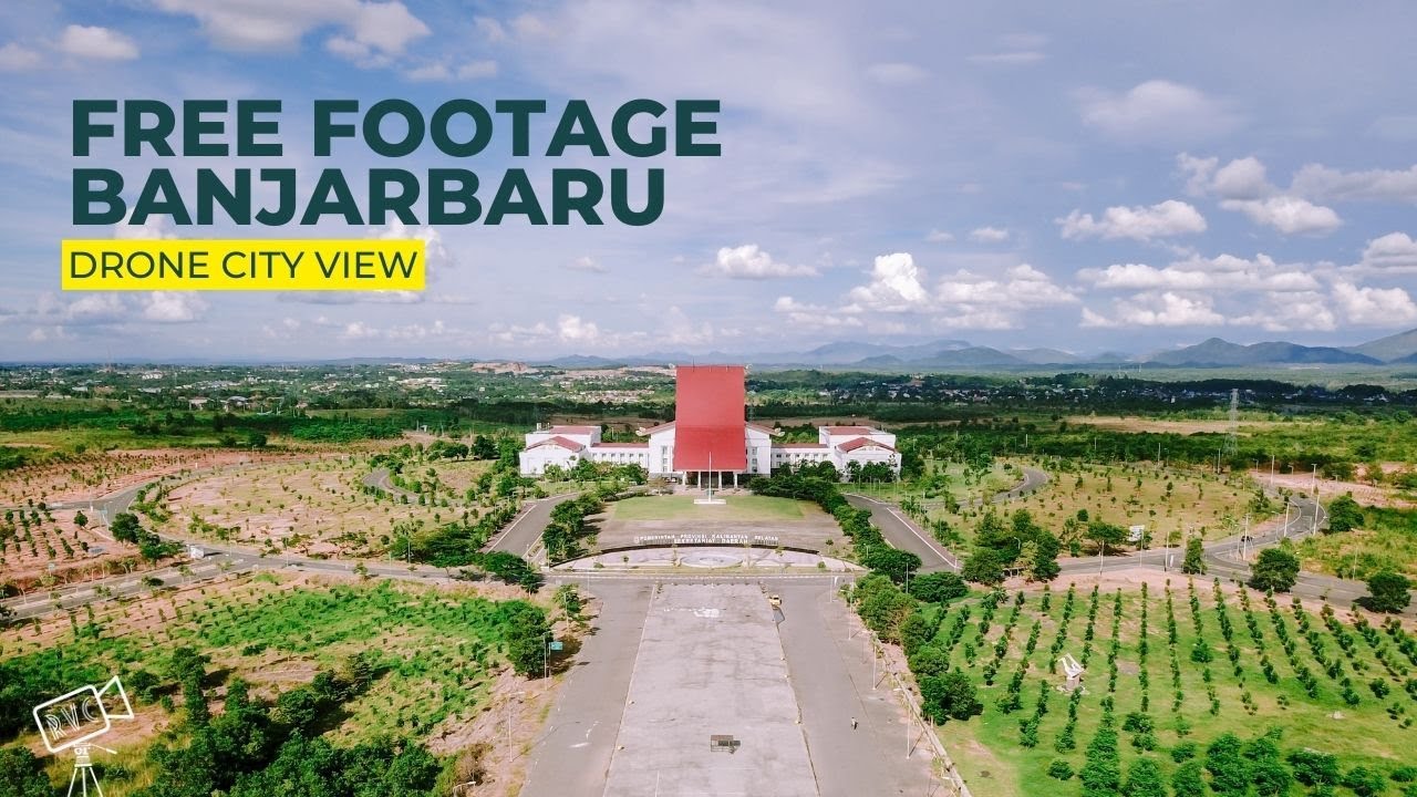 Free Drone Footage City View Banjarbaru South Borneo (Drone Footage ...